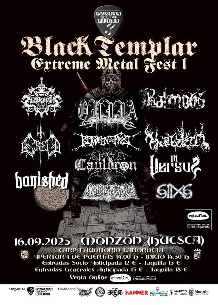 UMBRAETERNUM: hecatombe sideral! Previa Black Templar Extreme Metal ...